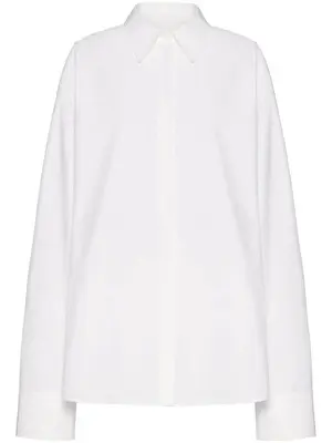 Valentino Garavani Compact Popeline Cotton Shirt