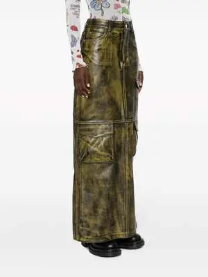 Gcds Biker Cargo Maxi Skirt