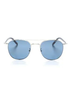 MONT BLANC EYEWEAR Montblanc Tinted Round-frame Sunglasses