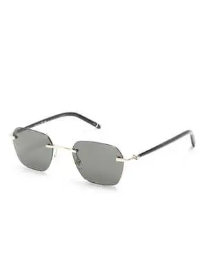 Montblanc Rimless Square-frame Sunglasses