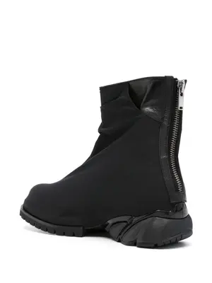 424 Panelled Zip-up Ankle Boots