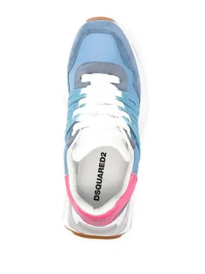 Dsquared2 Slash Leather Sneakers