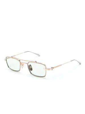 AKONI Cassino Rectangle Sunglasses