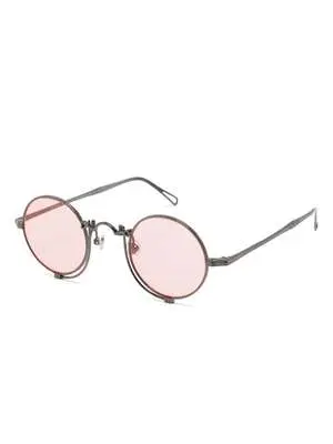 Matsuda Round-frame Sunglasses - Grey