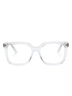 Gucci Clear Square Glasses