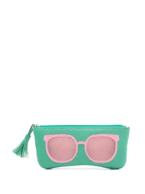 STUDIO CHOFAKIAN Sunglasses-print Leather Purse