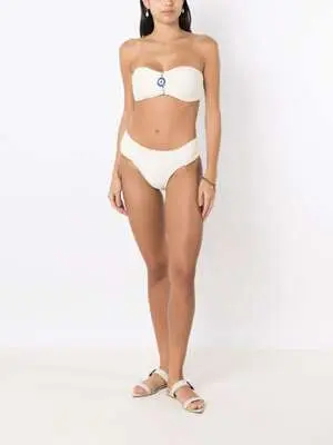 BRIGITTE Evil-eye Strapless Bikini