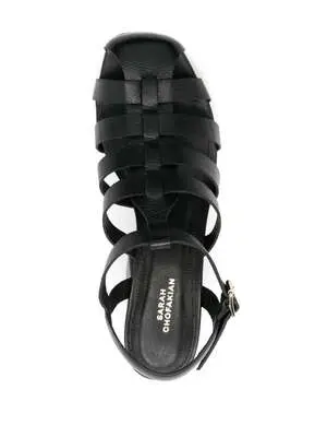 STUDIO CHOFAKIAN Fleure 70mm Leather Sandals