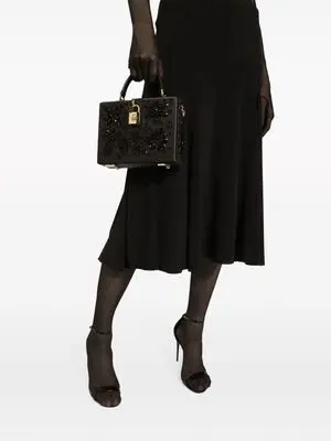 Dolce & Gabbana Dolce Box Gemstone Tote - Black