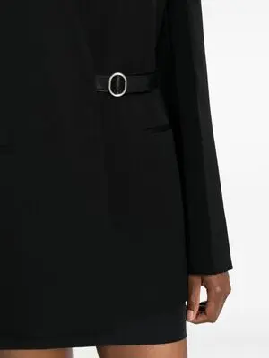JIL SANDER Collarless Belted Blazer
