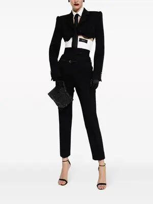 Dolce & Gabbana Rhinestone-embellished Crossbody Bag - Black