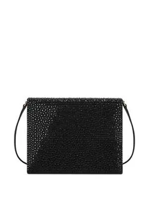 Dolce & Gabbana Rhinestone-embellished Crossbody Bag - Black