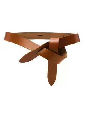 Isabel Marant Lecce Leather Belt - Brown