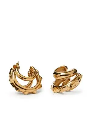 Valentino Garavani Rockstud Hoop Earrings