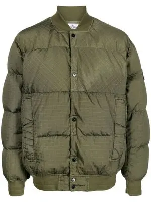 Stone Island Compass-motif Puffer Jacket