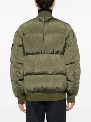 Stone Island Compass-motif Puffer Jacket