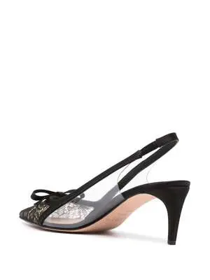 Red Valentino Spitze Sandie 60mm Sheer-lace Pumps