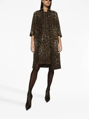 Dolce & Gabbana Leopard-print Coat