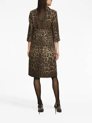 Dolce & Gabbana Leopard-print Coat