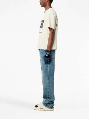 Heron Preston Security Logo-print Cotton T-shirt - Neutrals