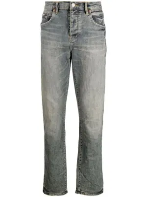 PURPLE BRAND Stonewashed Slim-fit Jeans