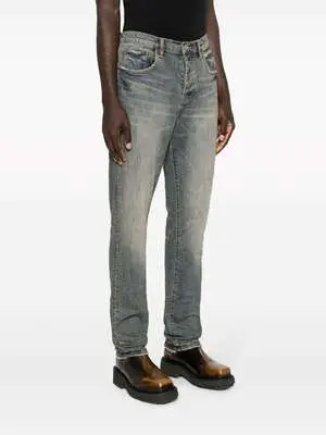 PURPLE BRAND Stonewashed Slim-fit Jeans