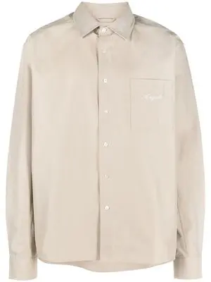 Axel Arigato Flow Logo-embroidered Shirt