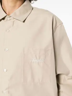 Axel Arigato Flow Logo-embroidered Shirt