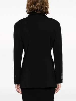 LANVIN Single-breasted Blazer - Black