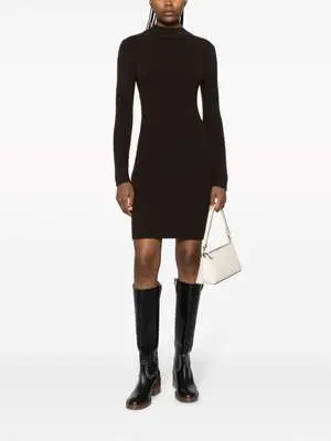 Michael Kors Ribbed-knit Minidress