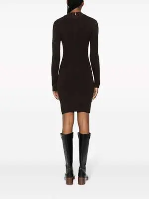 Michael Kors Ribbed-knit Minidress