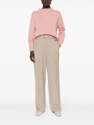 Brunello Cucinelli Belted Pleated Trousers