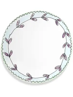 SERAX X Marni Midnight Flowers Dinner Plates - White
