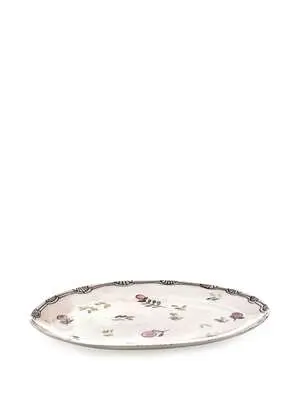 SERAX X Marni Midnight Flowers Oval Plate