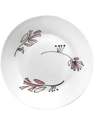 SERAX X Marni Midnight Flowers Deep Plates - White