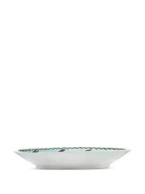 SERAX X Marni Midnight Flowers Deep Plates - White