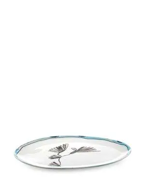 SERAX X Marni Midnight Flowers Oval Plate
