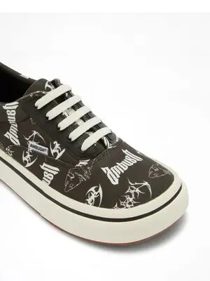AMBUSH Logo-print Canvas Sneakers