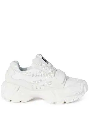 Off-white Patchwork Shoes For Men