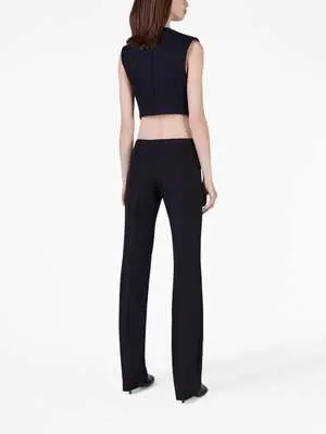 Stella McCartney Braided Cropped Waistcoat