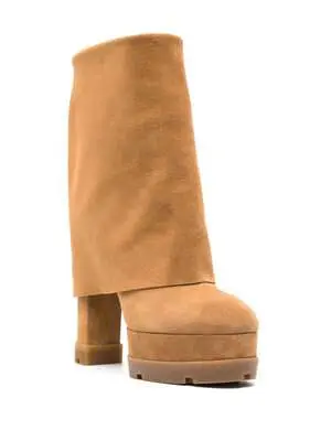 Casadei Nancy 160mm Almond-toe Boots