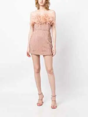 Retrofete Torin Sequin-embellished Minidress - Purple