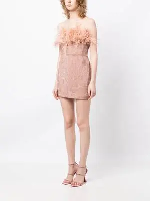 Retrofete Torin Sequin-embellished Minidress - Purple