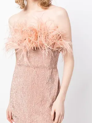 Retrofete Torin Sequin-embellished Minidress - Purple