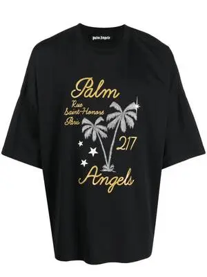 Palm Angels Palm Paris Cotton Sweatshirt