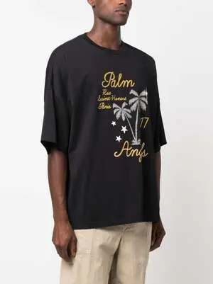 Palm Angels Palm Paris Cotton Sweatshirt