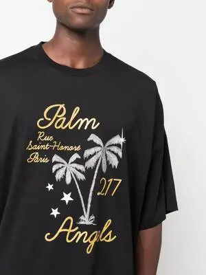 Palm Angels Palm Paris Cotton Sweatshirt