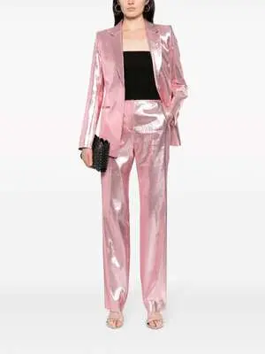 Rabanne Metallic-effect Trousers