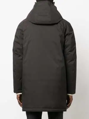 FAY Double Morning Raincoat - Black