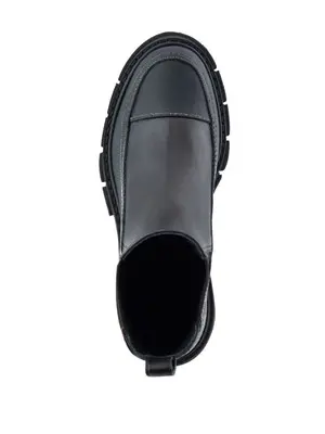 Emporio Armani Elasticated-panel Chelsea Boots